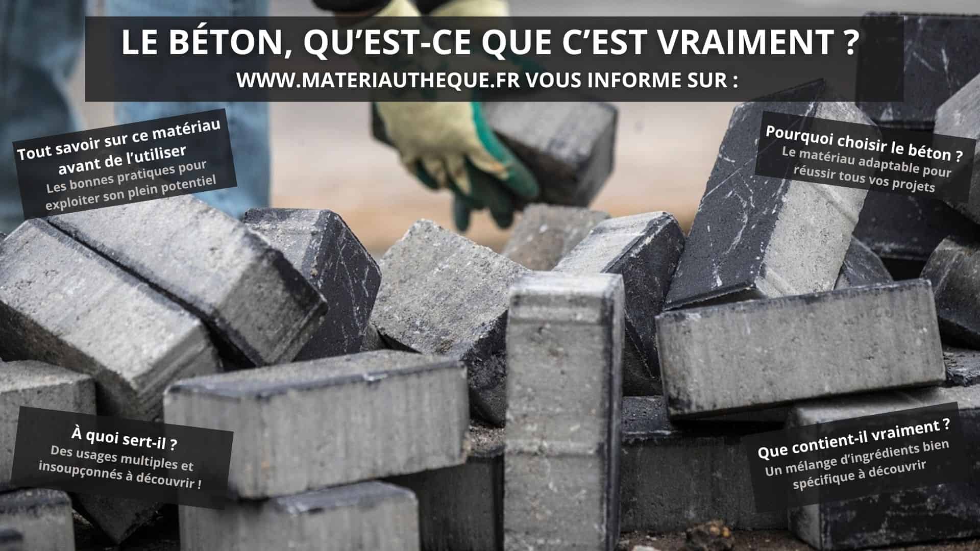 Matériauthèque | Définition du béton | qu'est se que c'est ? A quoi ça ...