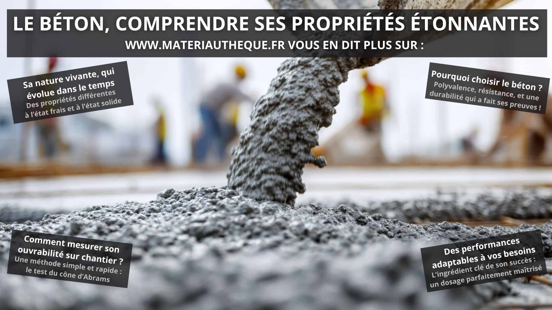 Matériauthèque | Propriétés du béton | qu'elles sont elles