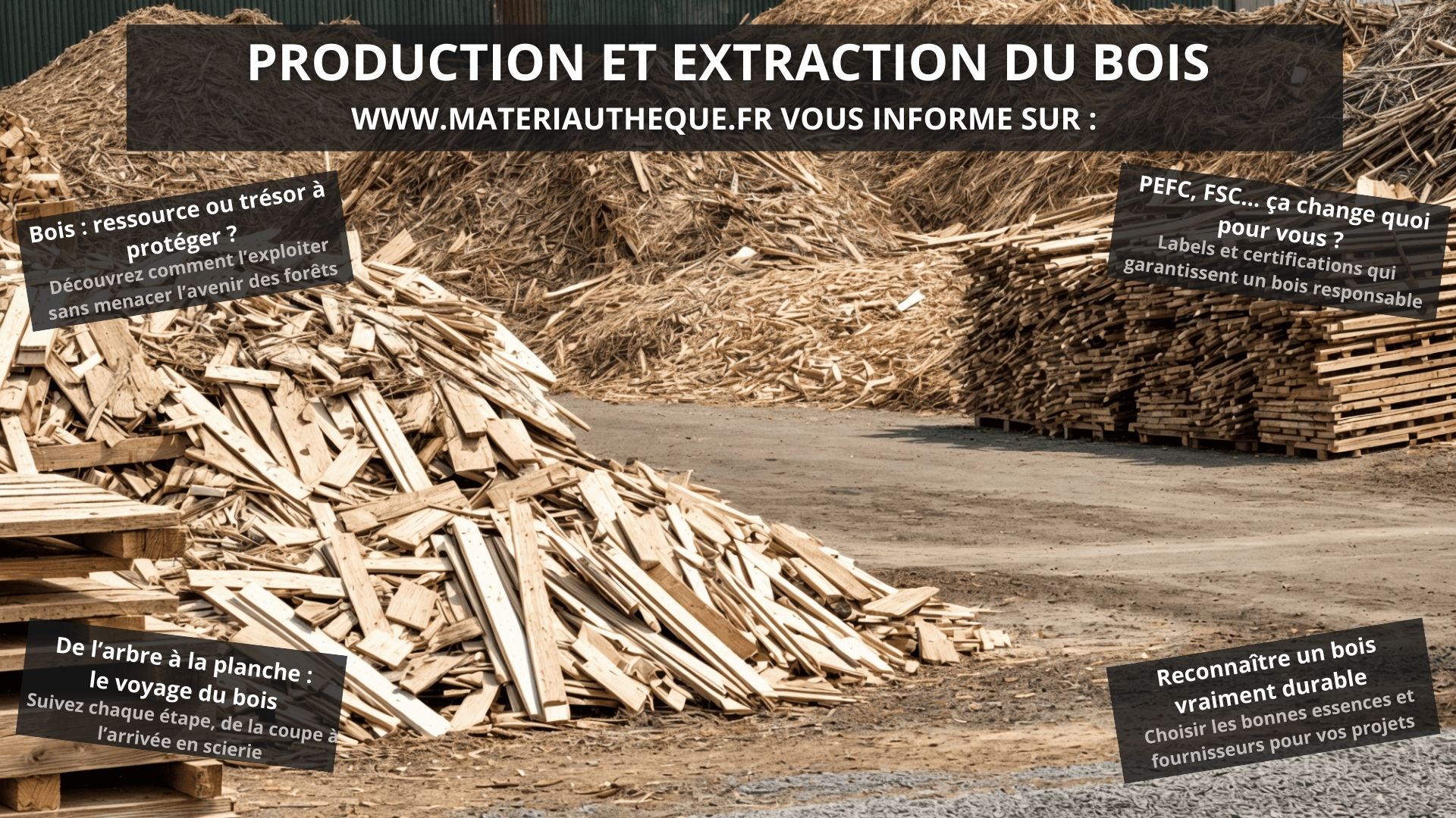 Matériauthèque | Comment s'opère la fabrication et la transformation du ...